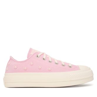 Converse Sneakers aus Stoff Converse Chuck Taylor All Star Lift Platform Beads A16108C Rosa