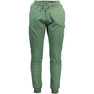 U.S.Polo Association Gr&uuml;ne Sportliche Baumwollhose mit Stickerei - - Trousers - Herren - Gr&uuml;n - L