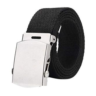 Generic Ceinture Femme Grande Taille - Ceinture militaire ext&eacute;rieure unisexe en toile robuste pour entra&icirc;nement et usage quotidien homme