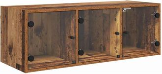 vidaXL Meuble mural Bois Ancien 102 x 37 x 35 cm Bois ding&eacute;nierie vidaXL