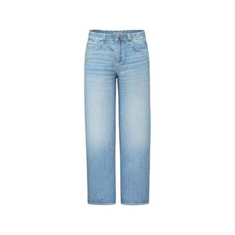 Guess Jean droit &agrave; broderie en coton m&eacute;lang&eacute;