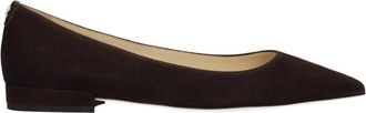 Jimmy Choo London Alvena Flat - - Shoes - Damen - Braun - 37 EU