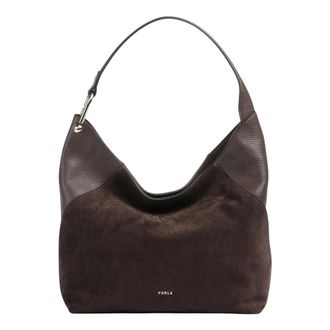 Furla Lara M Hobo - - Bags - Damen - Braun - ONE SIZE