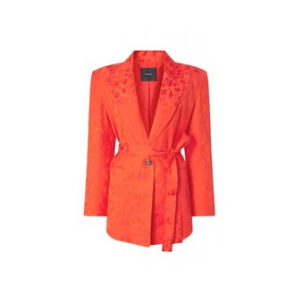 Pinko Pinko, Femme, Vestes, Orange, Taille: 46 FR Pinko - Vestes