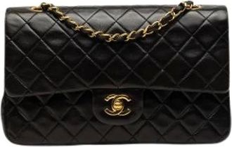 Chanel Sac bandouli&egrave;re vintage double rabat Pre-owned - Femme - Pre-owned - Noir - Taille: ONE Size