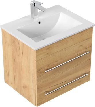 Magnolia Home Badm&ouml;bel Milet SoftClose eiche gold