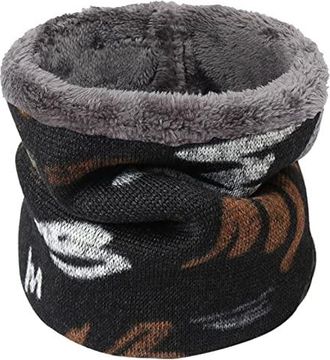 Generic &Eacute;charpe dhiver cache-cou pour homme et femme - Tricot chaud - En polaire chaude - Coupe-vent, 9, Taille unique