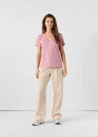 Jott T-Shirt col V Rose antique Sofy - Taille XXL