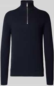 Selected Regular Fit Troyer aus reiner Baumwolle Modell DANE