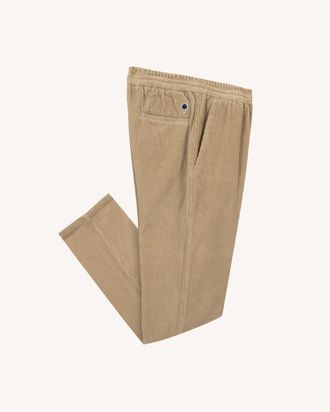 Faguo Pantalon coton beige clair - DREUILLE