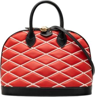 Louis Vuitton Pre-owned Alma Malletage PM - Femme - Pre-owned - Rouge - Taille: ONE Size