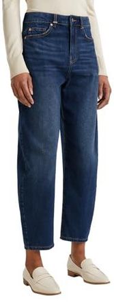 Benetton Pantalone 4shbde00i, Bleu, 27 Femmes