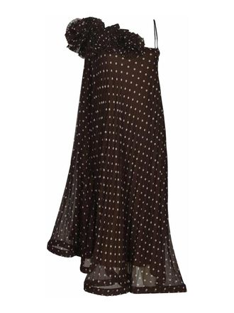 P.A.R.O.S.H. P. A.R. O.S. H. Maxi Robe - Cr&egrave;me