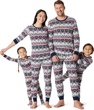 Amazon Essentials Unisex Baby Passende Weihnachts-Pyjama-Sets für die ganze Familie, 3er-Pack, Winter Fairisle, 0-3 Monate