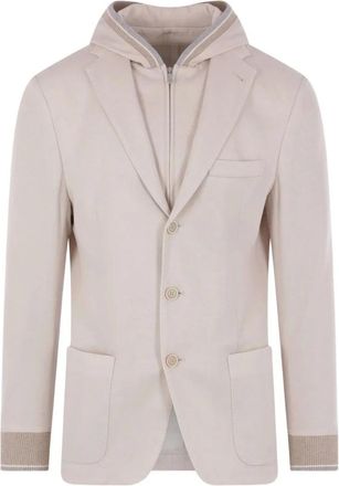 Eleventy Homme, Vestes, Beige, Taille: L Blazers
