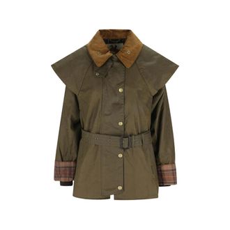 Barbour Cape-style Waxed Jacket