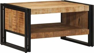 vidaXL Table basse 70x50x38 cm bois de manguier massif brut vidaXL