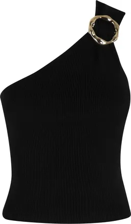 SIMKHAI Femme, Tops, Noir, Taille: 40 FR Fenix One Shoulder Top