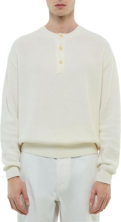 Fursac Pull col tunisien en coton et cachemire - Taille XL - Homme