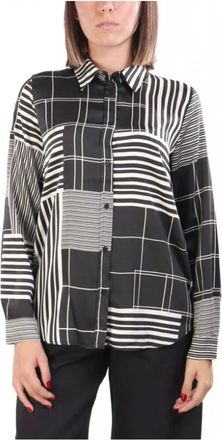 Marella Femme, Blouses et Chemises, Noir, Taille: 42 FR Marella - Chemises