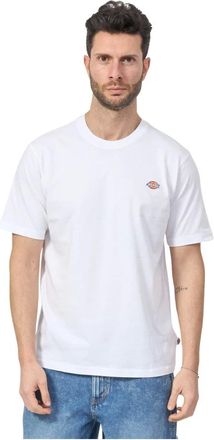 Dickies Homme, Tops, Blanc, Taille: XL Mapleton T-Shirt
