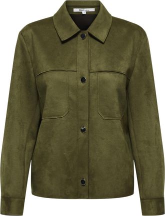 Only Onlmira L/S Faux Suede Shirt PNT
