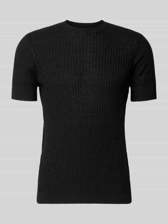 Antony Morato T-Shirt aus Viskose-Mix in Ripp-Optik