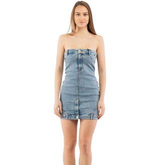 Moschino Femme, Robes, Bleu, Taille: 38 FR Short Dress