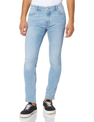 Marc O'Polo Denim Herren Jeanshose mit Stretch-Anteil Skinny Fit, Blau (Multi/Light Blue Cobalt), W29/L32