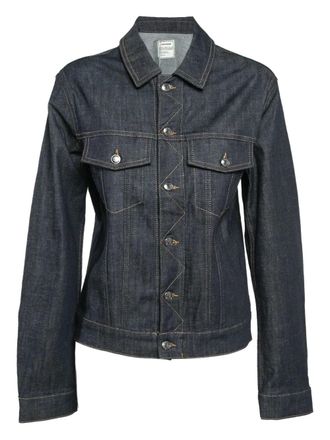 Zadig&Voltaire veste en jean à boutonnière - Bleu