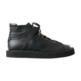 Dolce & Gabbana Schn&uuml;rstiefel - - Shoes - Herren - Schwarzk - 40 EU