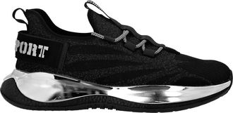 Plein Sport Low-Top Sneaker - Runner Sneaker The Iron Tiger Gen.x.2 - Gr. 36 (EU) - in Schwarz - f&uuml;r Damen