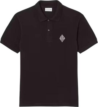 Lacoste Homme, Tops, Brun, Taille: M Polo en piqu&eacute; Coupe Classique avec Badge