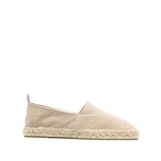 Castaner Homme, Chaussures, Beige, Taille: 43 EU Espadrilles Beige en Toile Pablo