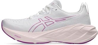 Asics Asics Chaussures de Course NOVABLAST 4 pour Femme, Blanc/mer apaisante, 42 EU