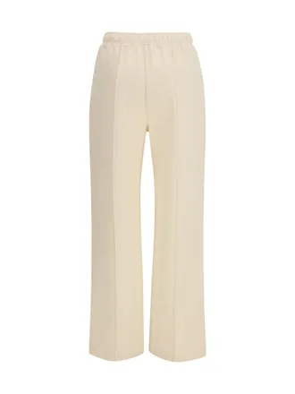 Moncler Cotton Drawstring Joggers - Beige