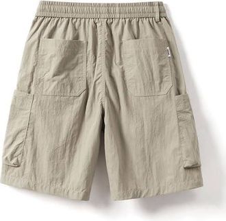 Generic Short d&eacute;t&eacute; pour homme - Grande taille - Respirant - Poche fine - Pantalon de travail - Cinq pantalons droits - Pantalon d&eacute;contract&eacute;, kaki, 3XL
