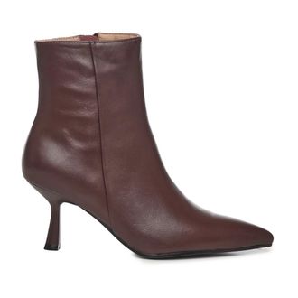 Bibi Lou Leder Stiletto Stiefel Bordeaux Farbe - - Shoes - Damen - Rot - 36 EU