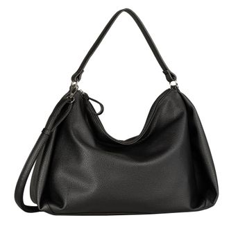 Tom Tailor Cassia Damen Hobo Bag Schultertasche Gro&szlig; Schwarz