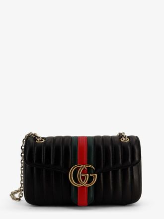 Gucci Jetset GG Marmon leather shoulder bag - GUCCI - gender_Woman