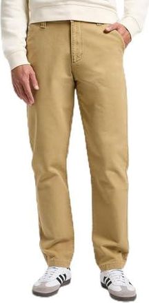 Lee Relaxed Workwear Chino Pantalon, Oscar Kaki, 31W x 32L Hommes