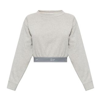 Kenzo Logo Sweatshirt - - Sweatshirts & Hoodies - Damen - Grau - M