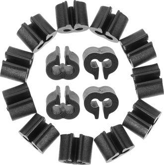 Valiclud 100 St&uuml;ck Teiliges Kunststoff Stuhlbeine Schutzkappen &Ouml;ffnung rutschfeste M&ouml;bel Fu&szlig;pads f&uuml;r St&uuml;hle Tische Regale Langlebig Einfach Anzubringen Wiederv