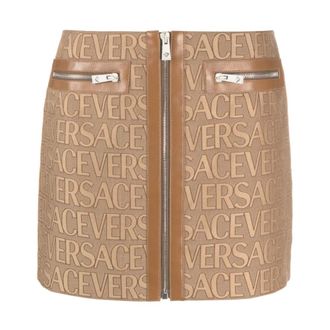 Versace Femme, Jupes, Brun, Taille: 36 FR Short Skirts