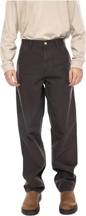Carhartt Work in Progress Homme, Pantalons, Brun, Taille: W33 L32 Single Knee Pant