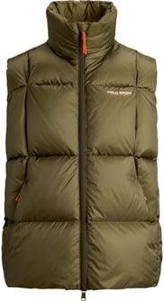 Polo Ralph Lauren Veste droite col montant sans manches matelass&eacute;