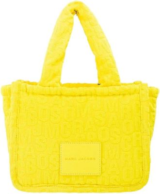 Marc Jacobs Femme, Sacs, Jaune, Taille: ONE Size The Monogram Terry Tote Small