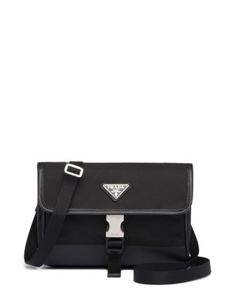 Prada &eacute;tui pour smartphone &agrave; lani&egrave;re port&eacute;e &eacute;paule - Noir