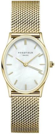 Rosefield Uhr - Damenuhr Oval Mesh - Gr. unisize - in Gold - für Damen
