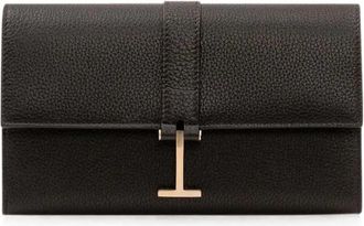 Tom Ford Portefeuille &agrave; fermoir en T Tom Ford